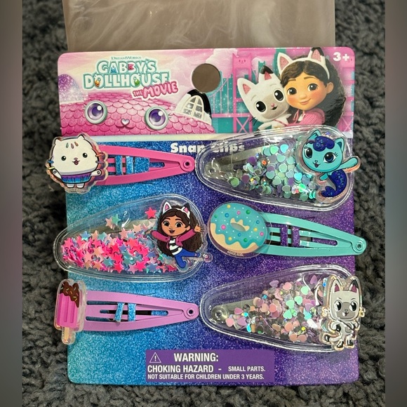 Dreamworks | Accessories | Nwt Gabbys Dollhouse The Movie Hair Snap ...